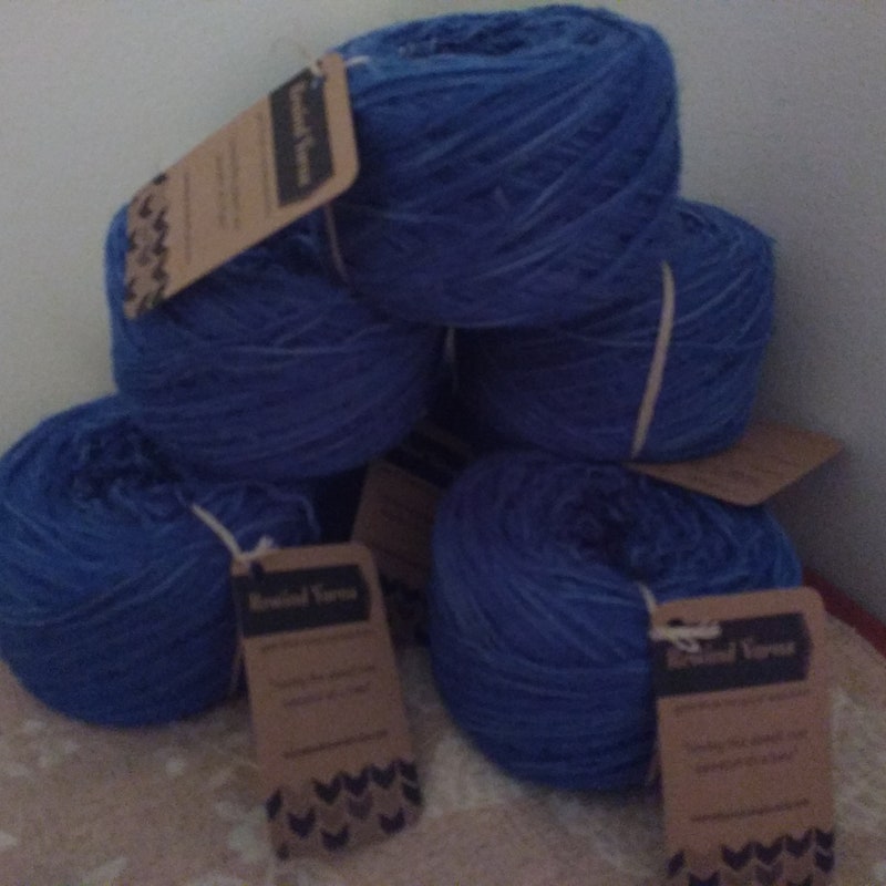 Royal Blue Acrylic Yarn - Etsy