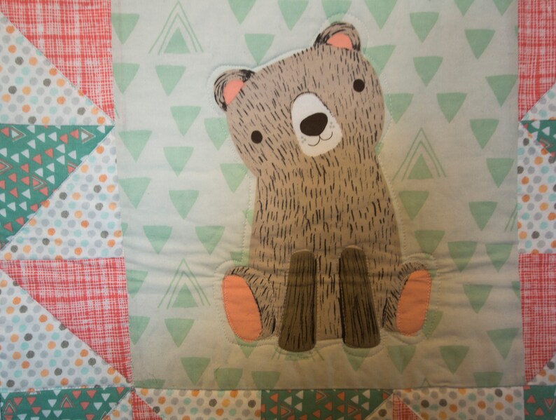 Forest Animal Quilt - Etsy