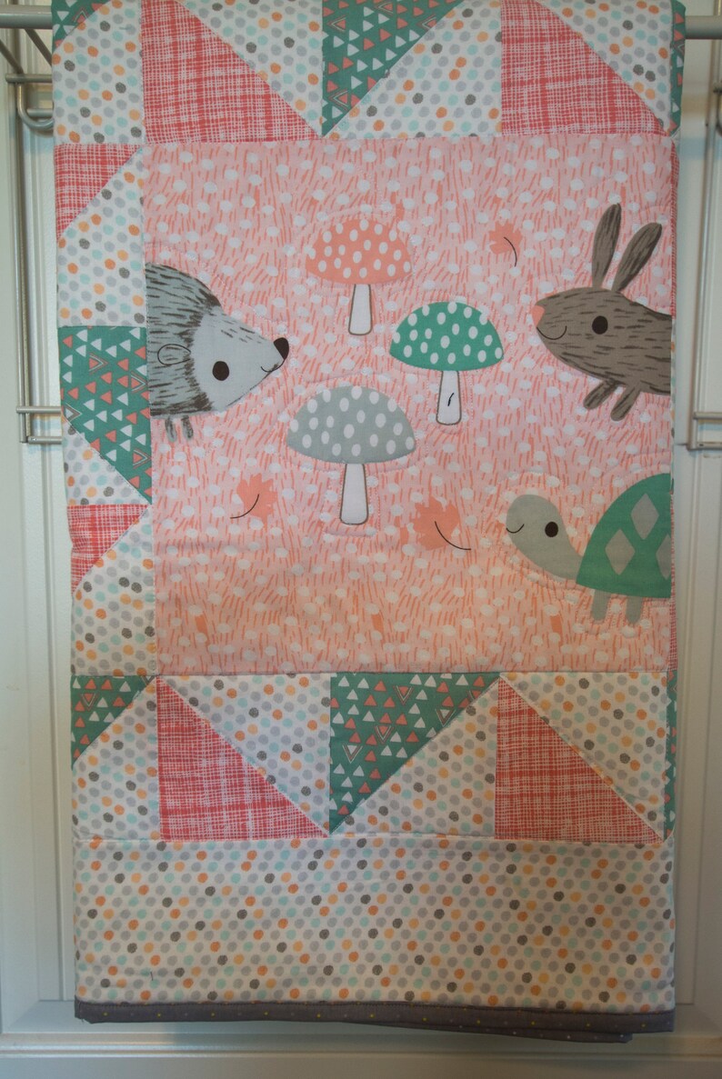 Forest Animal Quilt - Etsy