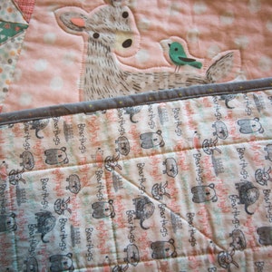 Forest Animal Quilt - Etsy