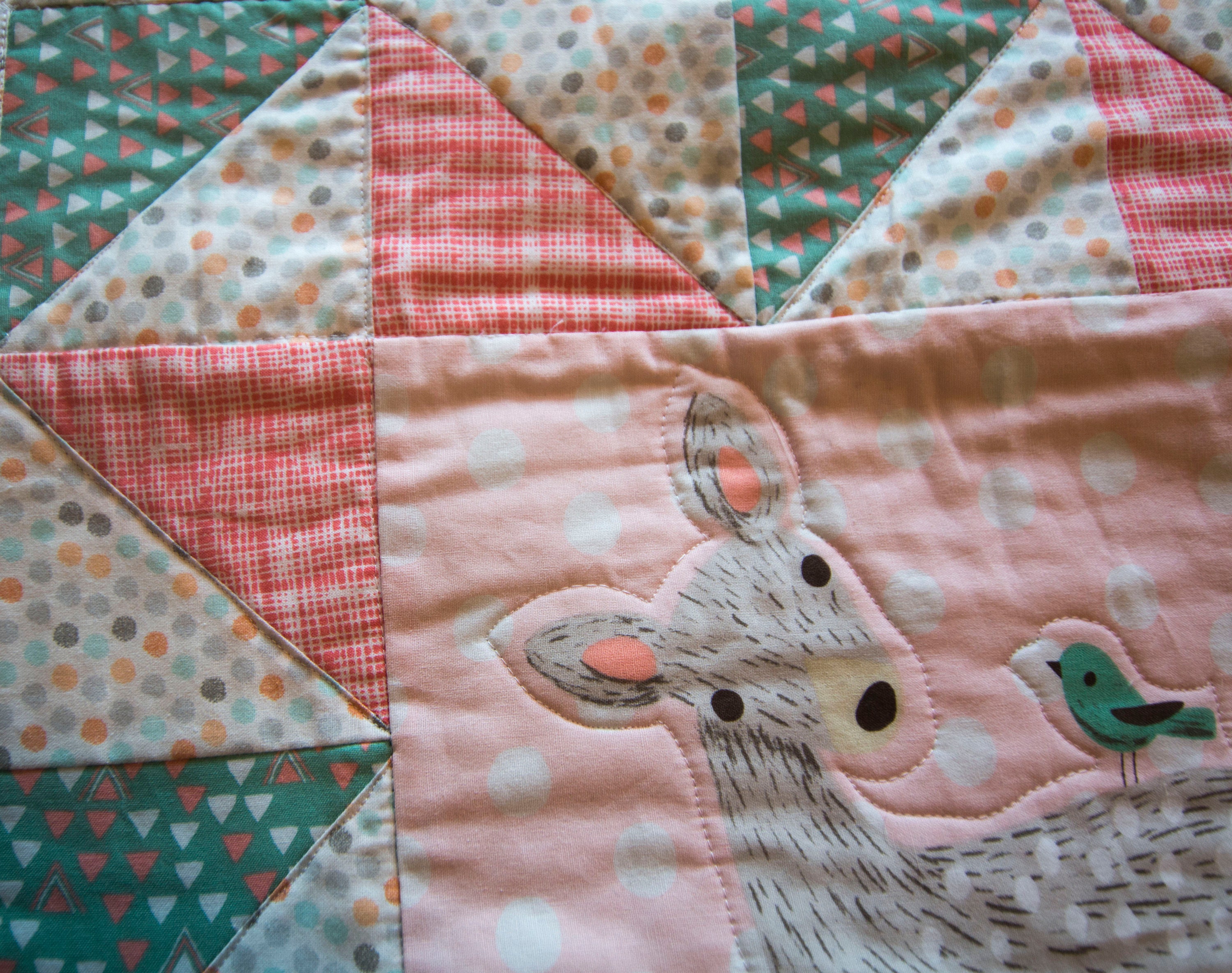 Forest Animal Quilt - Etsy