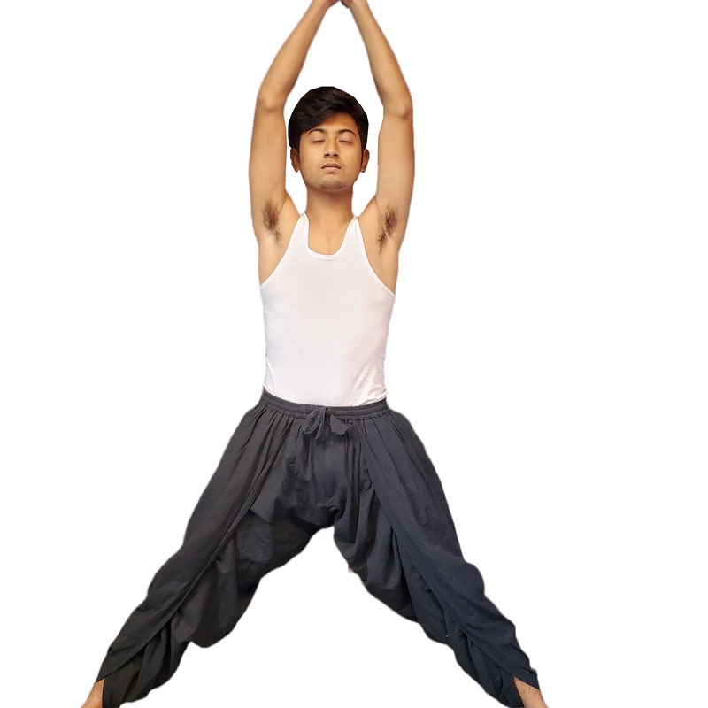 Silk Pants Men Black - Etsy UK