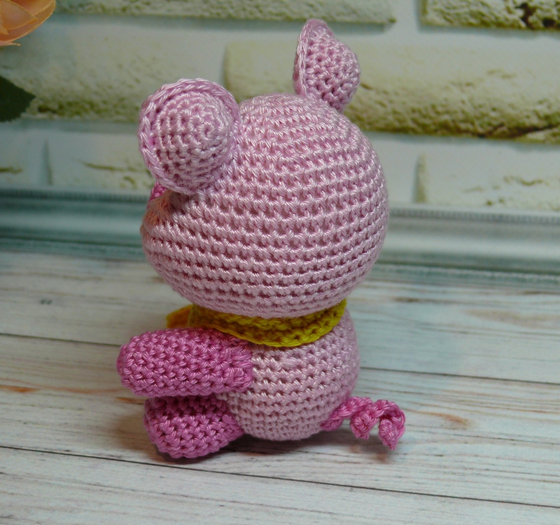 Amigurumi piglet crochet pattern PDF pattern pig in English | Etsy