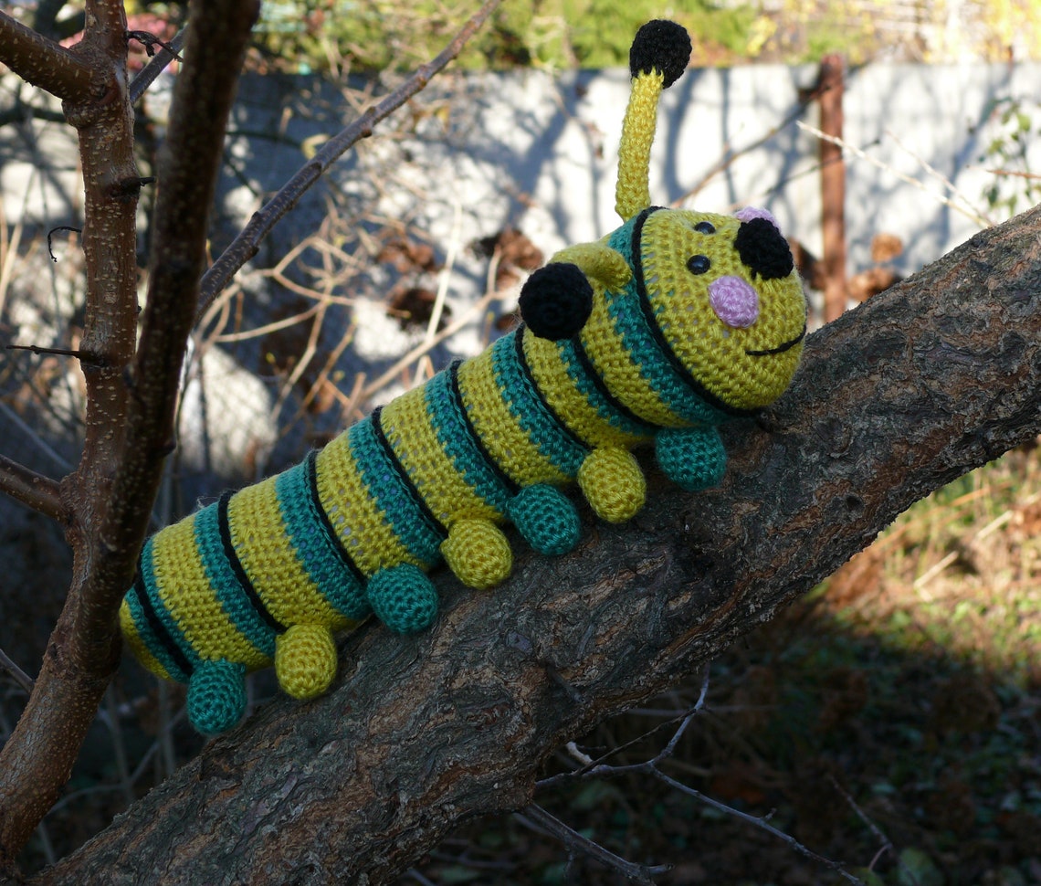 Pattern: Caterpillar Amigurumi Pattern Pattern in English - Etsy
