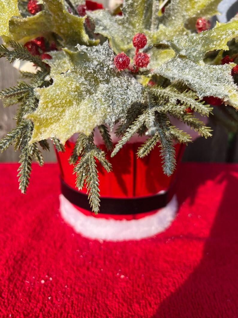 Santa Centerpiece Santa Ho Ho Ho Centerpiece Santa End Table - Etsy