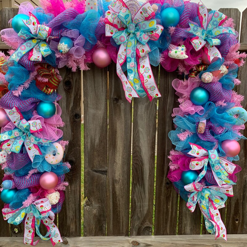 Pink Garland - Etsy