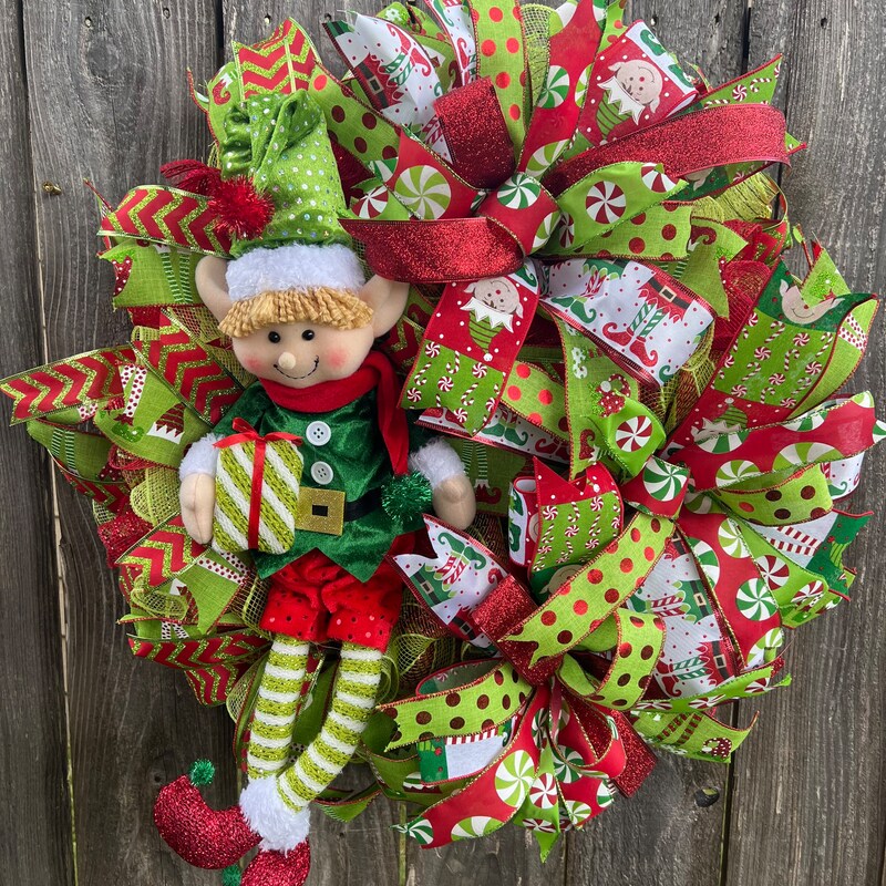 Elf Wreath - Etsy