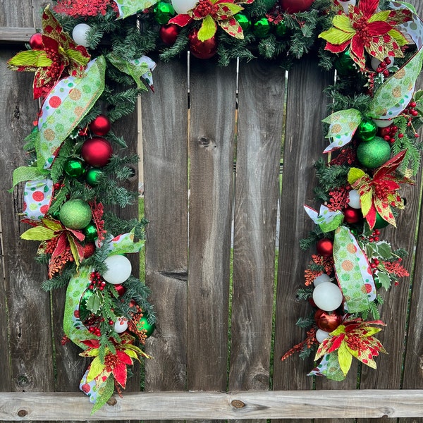 Christmas Door Garland - Etsy