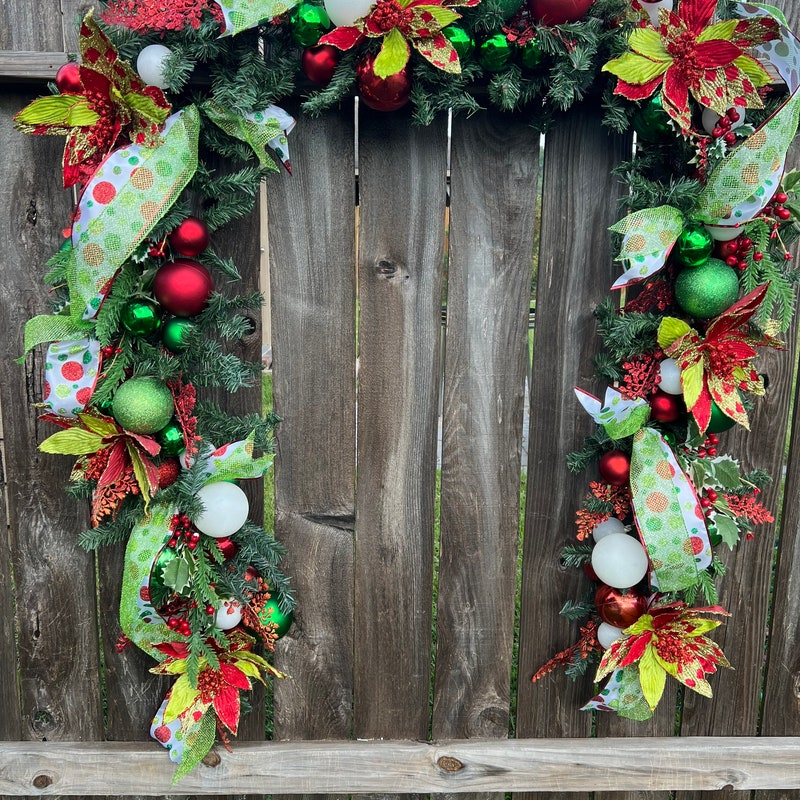 Christmas Door Garland - Etsy