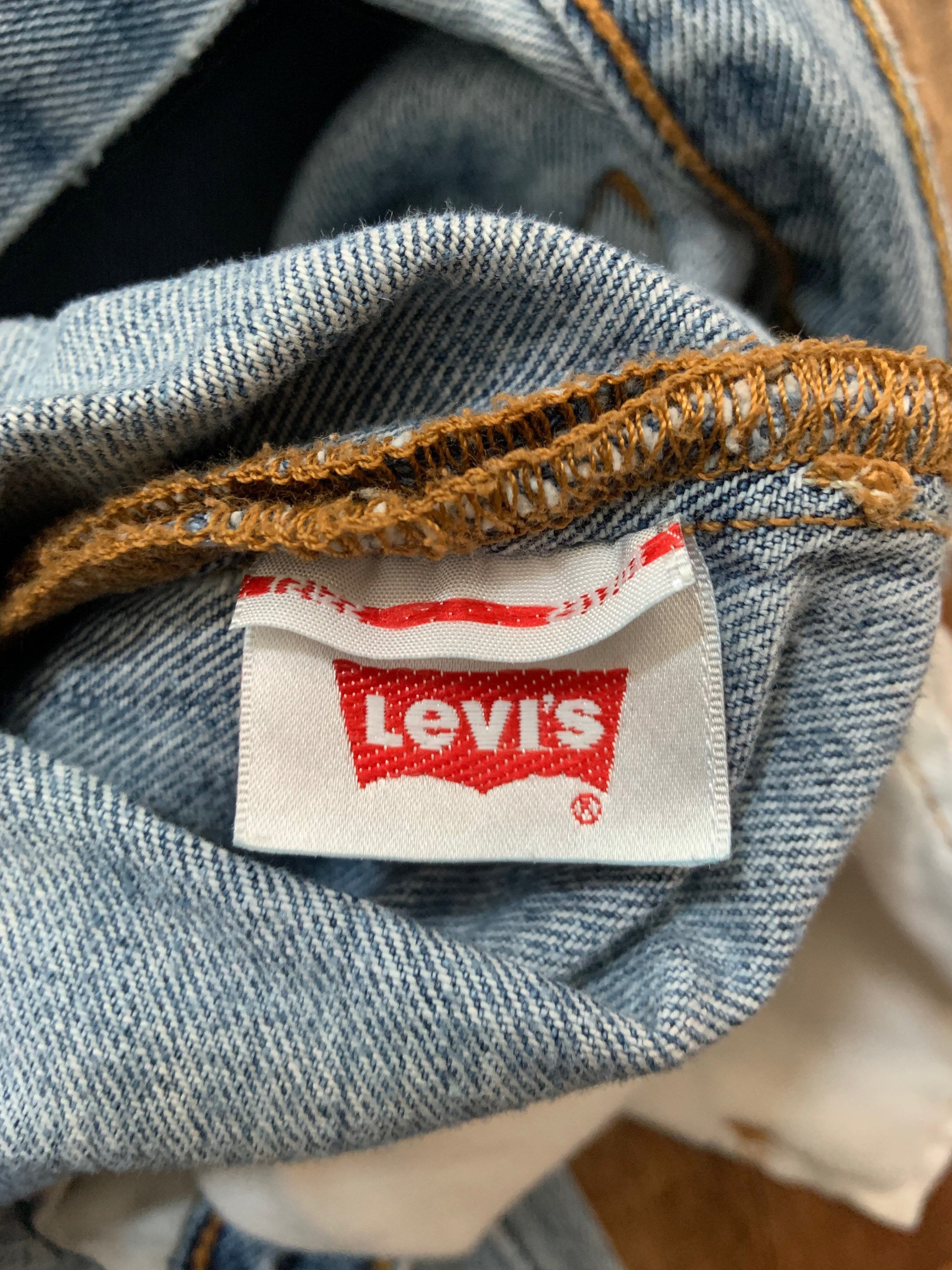 Levis 501 Jeans Ripped and Patched With Sashiko Stitching 30/34 - Etsy