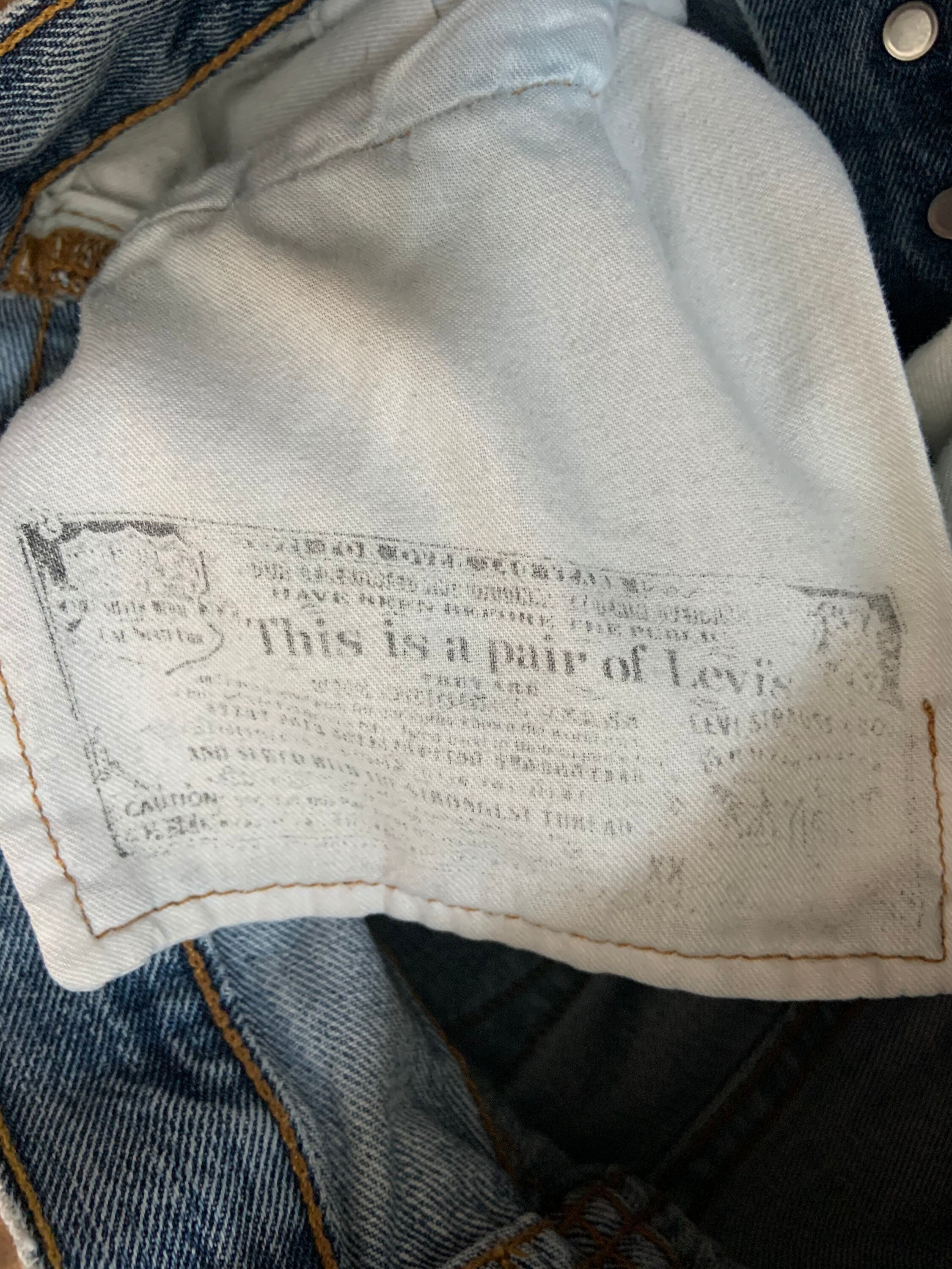 Levis 501 Jeans Ripped and Patched With Sashiko Stitching 30/34 - Etsy