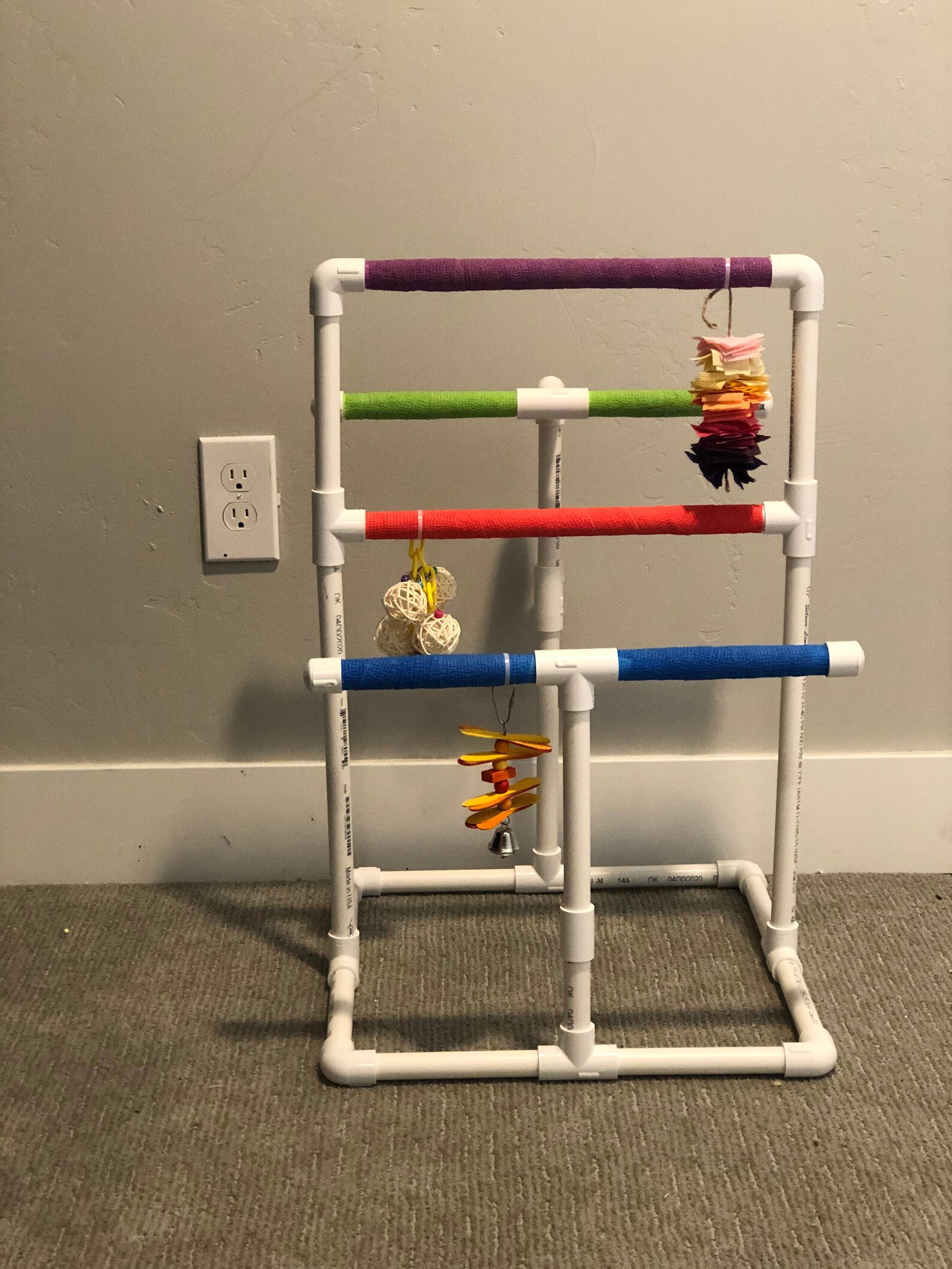 Small Bird Play Stand - Etsy