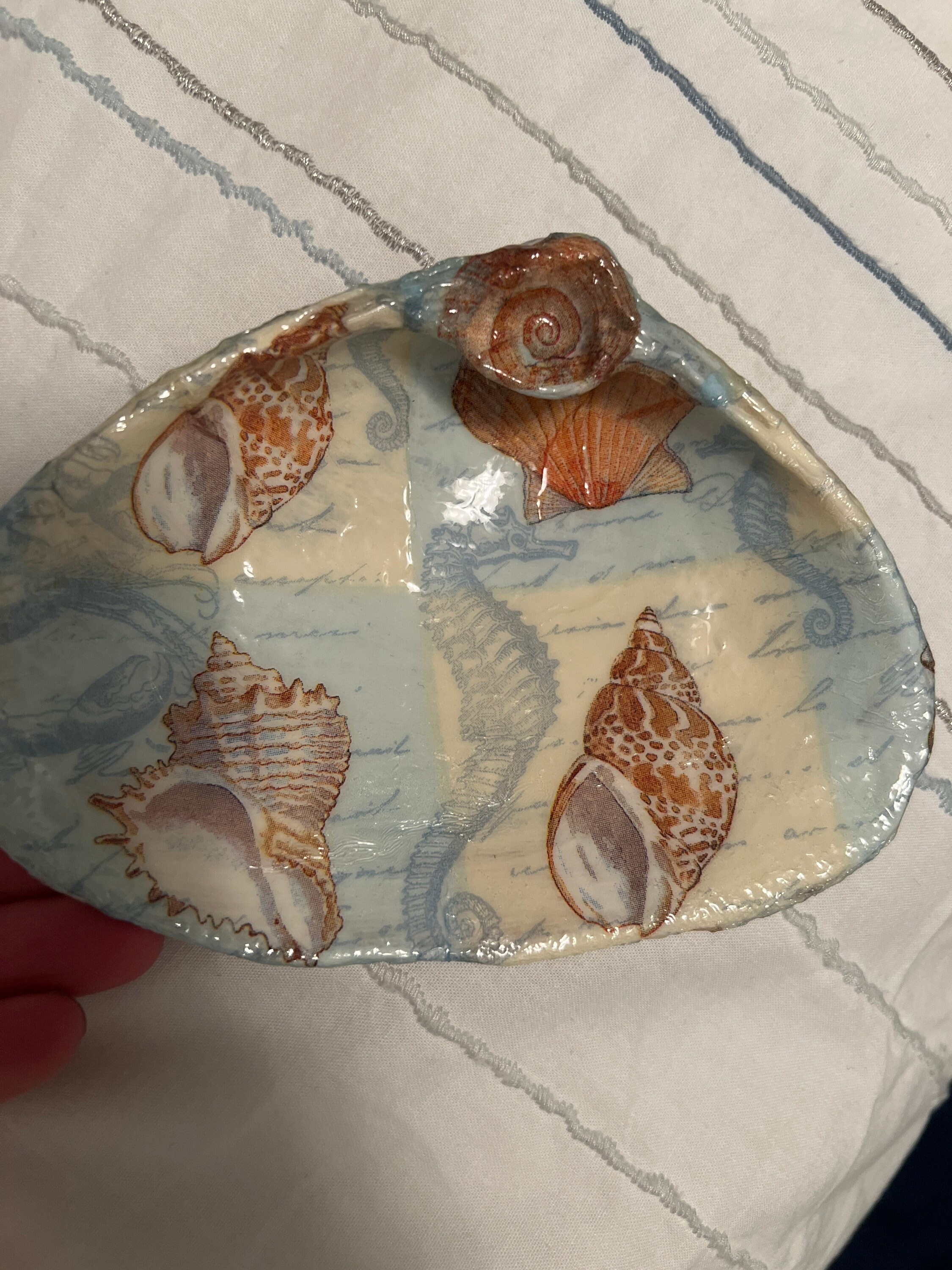 Shell Decoupage Sea Shell - Etsy