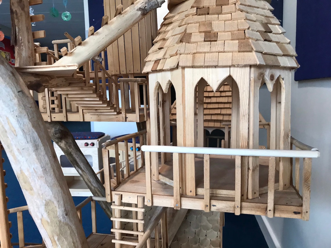 Fantasy Dollhouse Treehouse Castle - Etsy