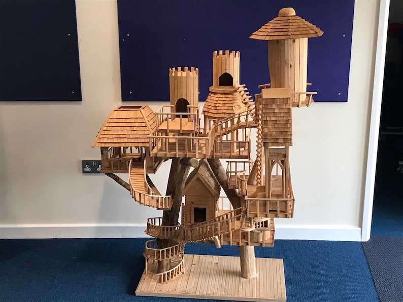 Fantasy Dollhouse Treehouse Castle - Etsy