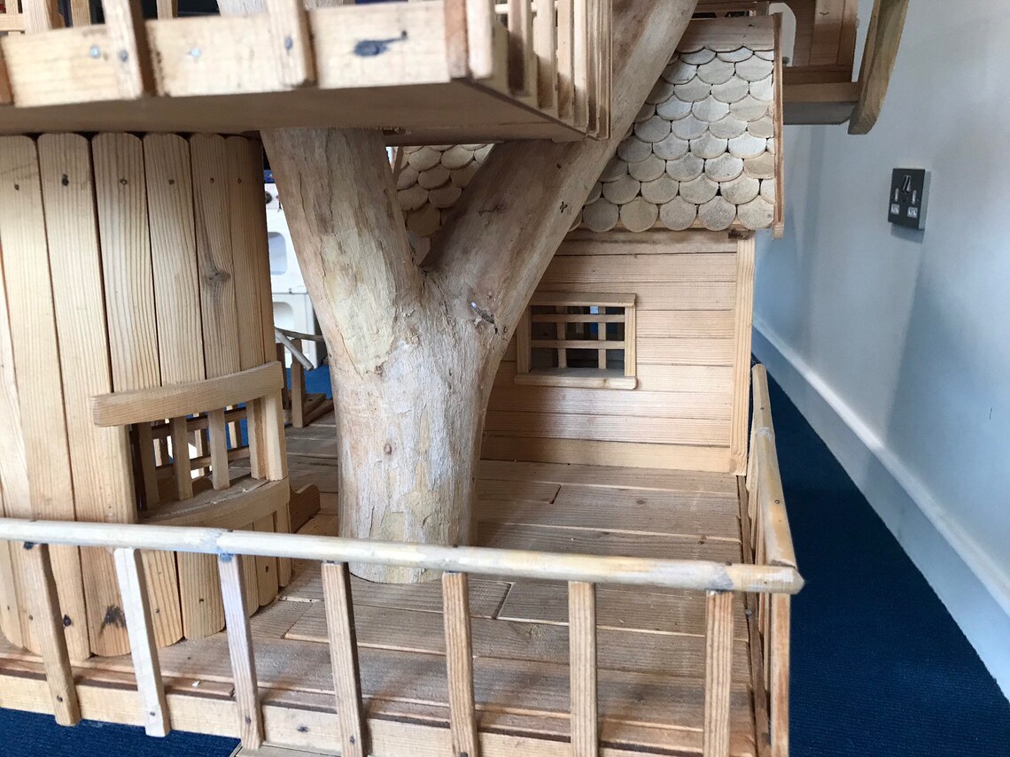 Fantasy Dollhouse Treehouse Castle - Etsy