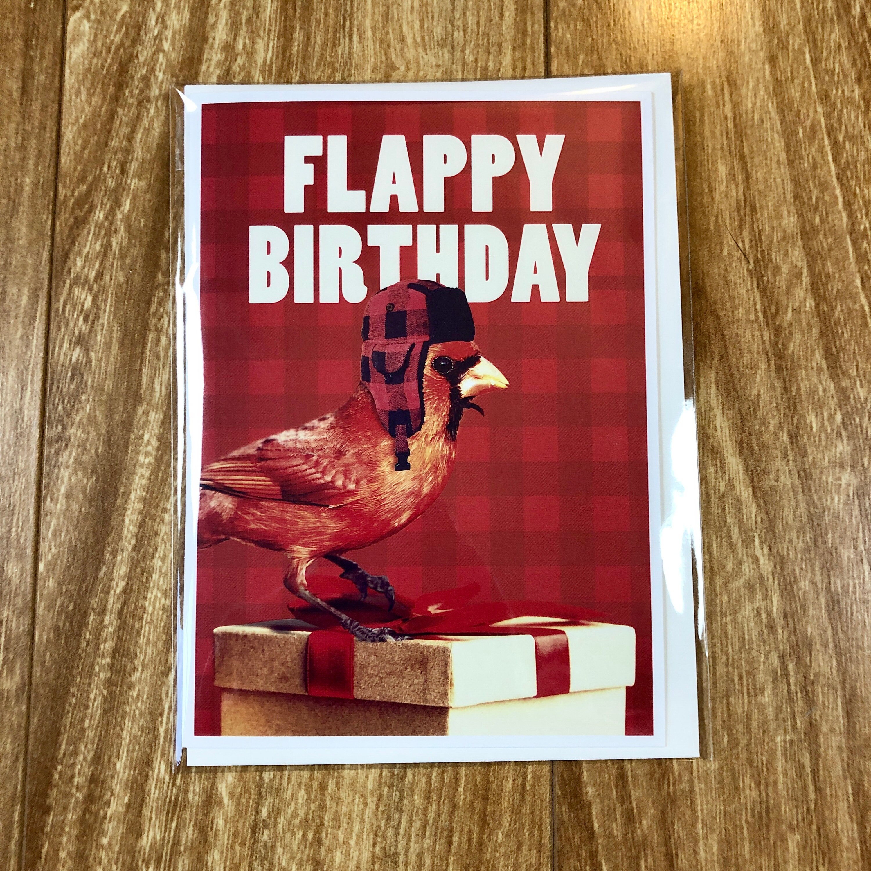 Flappy Birthday Card Funny Greeting Card Humor Bday Bird - Etsy