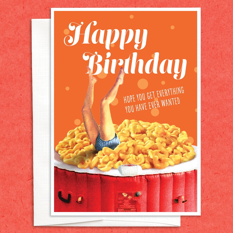 Card for Mac and Cheese - Etsy