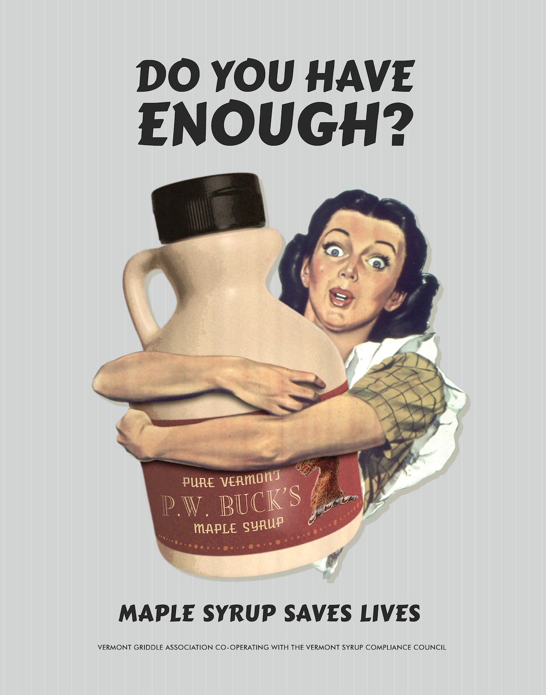Do You Have Enough Maple Syrup Art Print | Funny Art - Etsy
