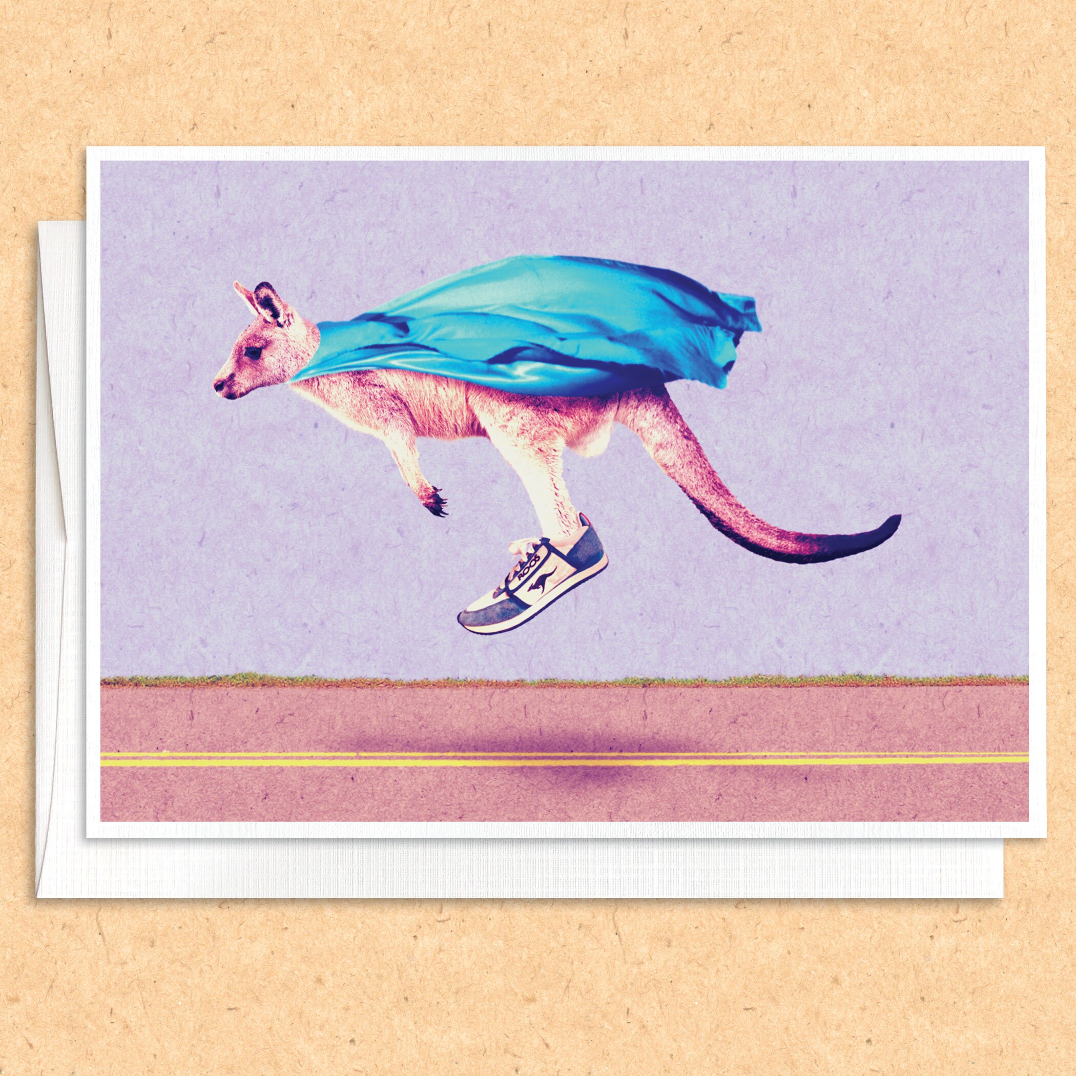 Roo the Day Kangaroo Card Funny Greeting Card Animal Card - Etsy