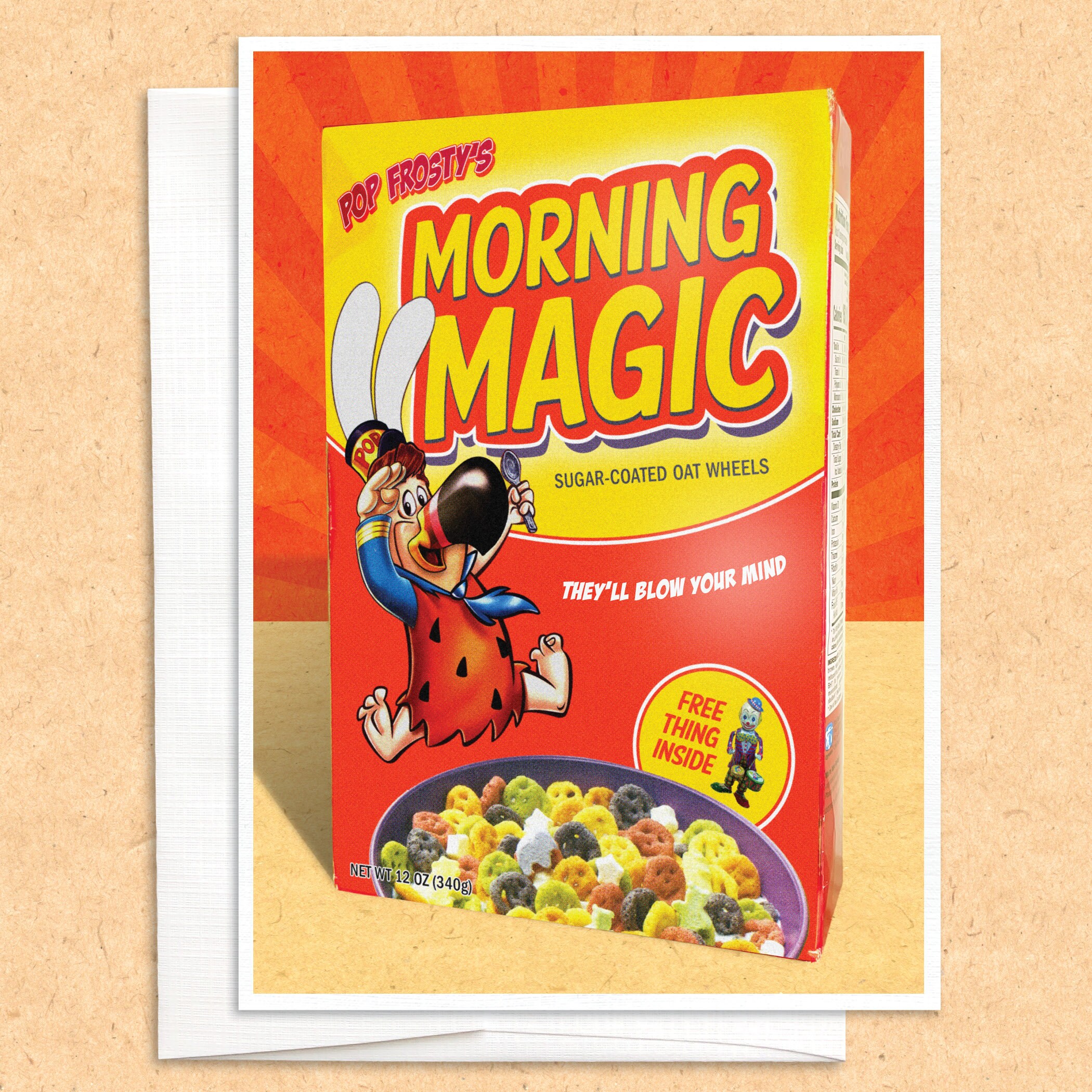 Morning Magic Cereal Card Funny Greeting Card Friendship - Etsy UK