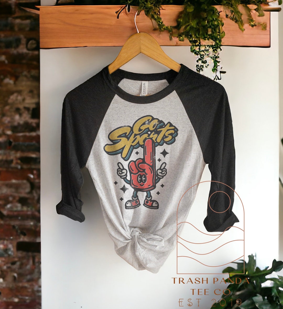 Sports Watching Shirt Generic Sports Watcher Raglan Wear to Any ...