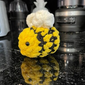 Pair of Baby Bees Stocking Stuffers, Hand Crocheted, Choose From Yellow ...
