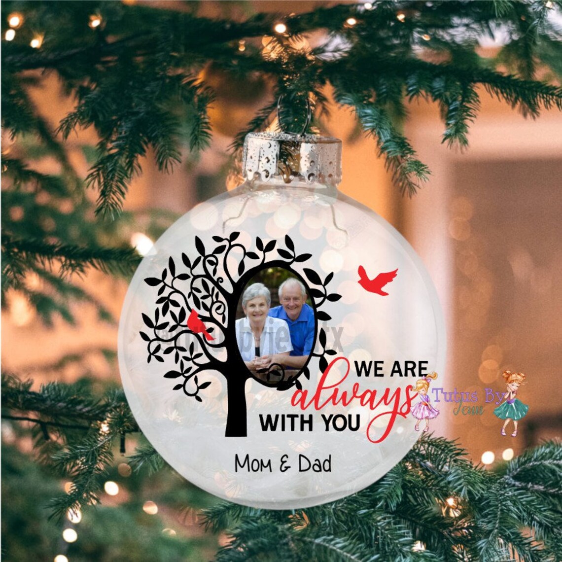 Photo Memory Remembrance Memorial Holiday Christmas | Etsy