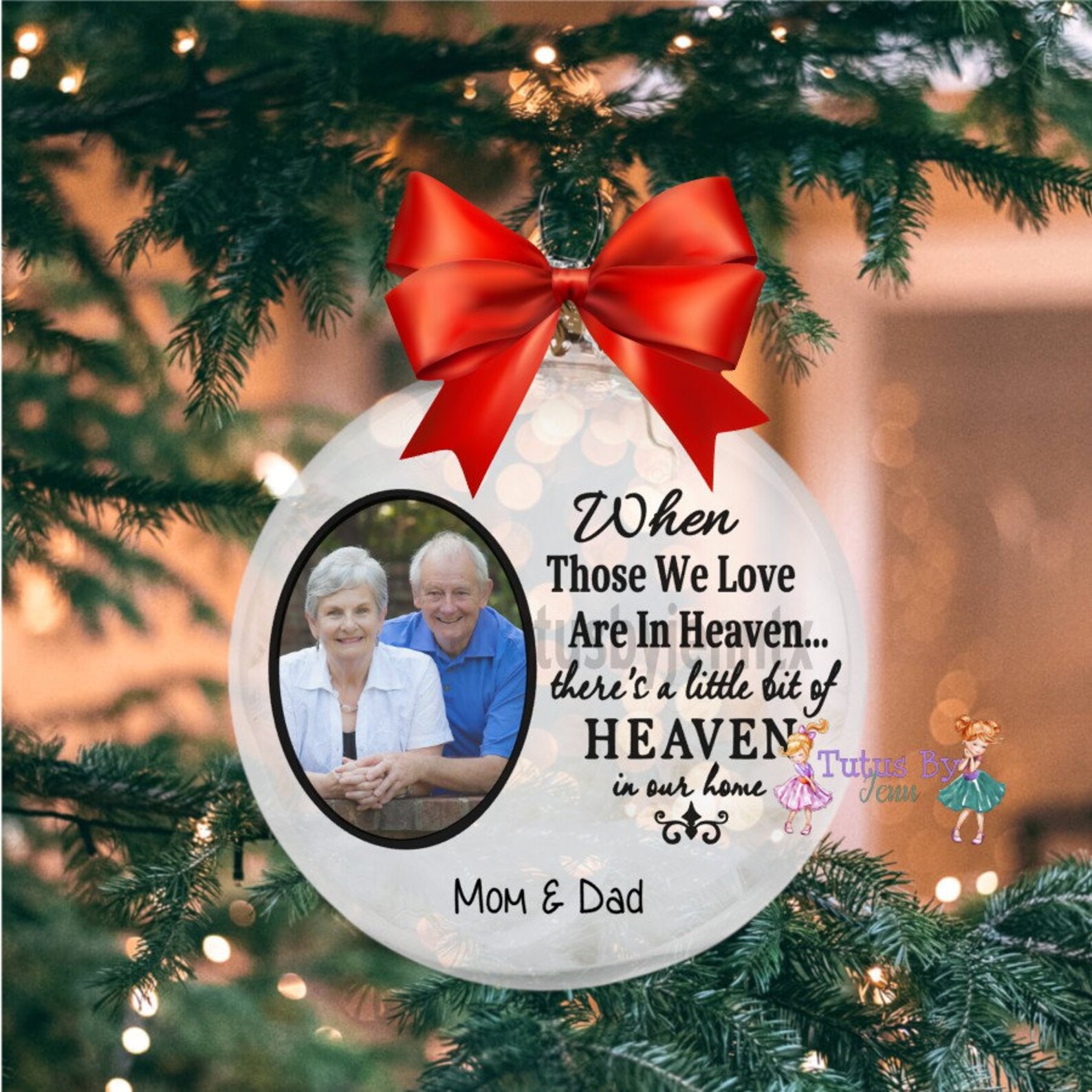 Photo Memory Remembrance Memorial Holiday Christmas - Etsy