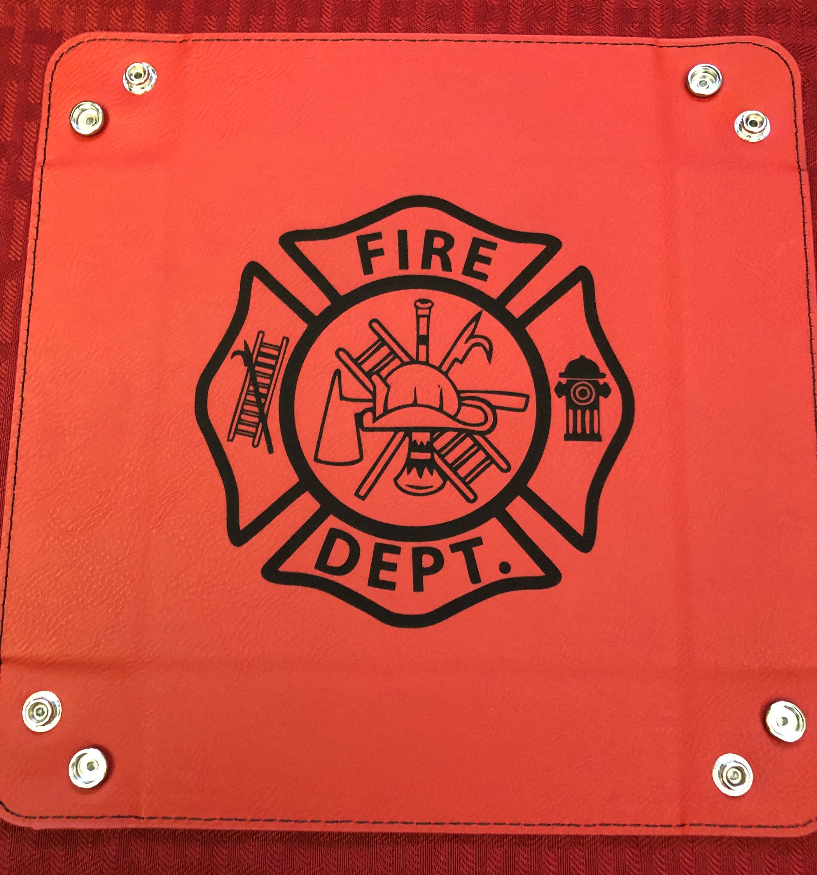 Fire Department Fireman Snap Tray, Catch All 6x6 - Etsy