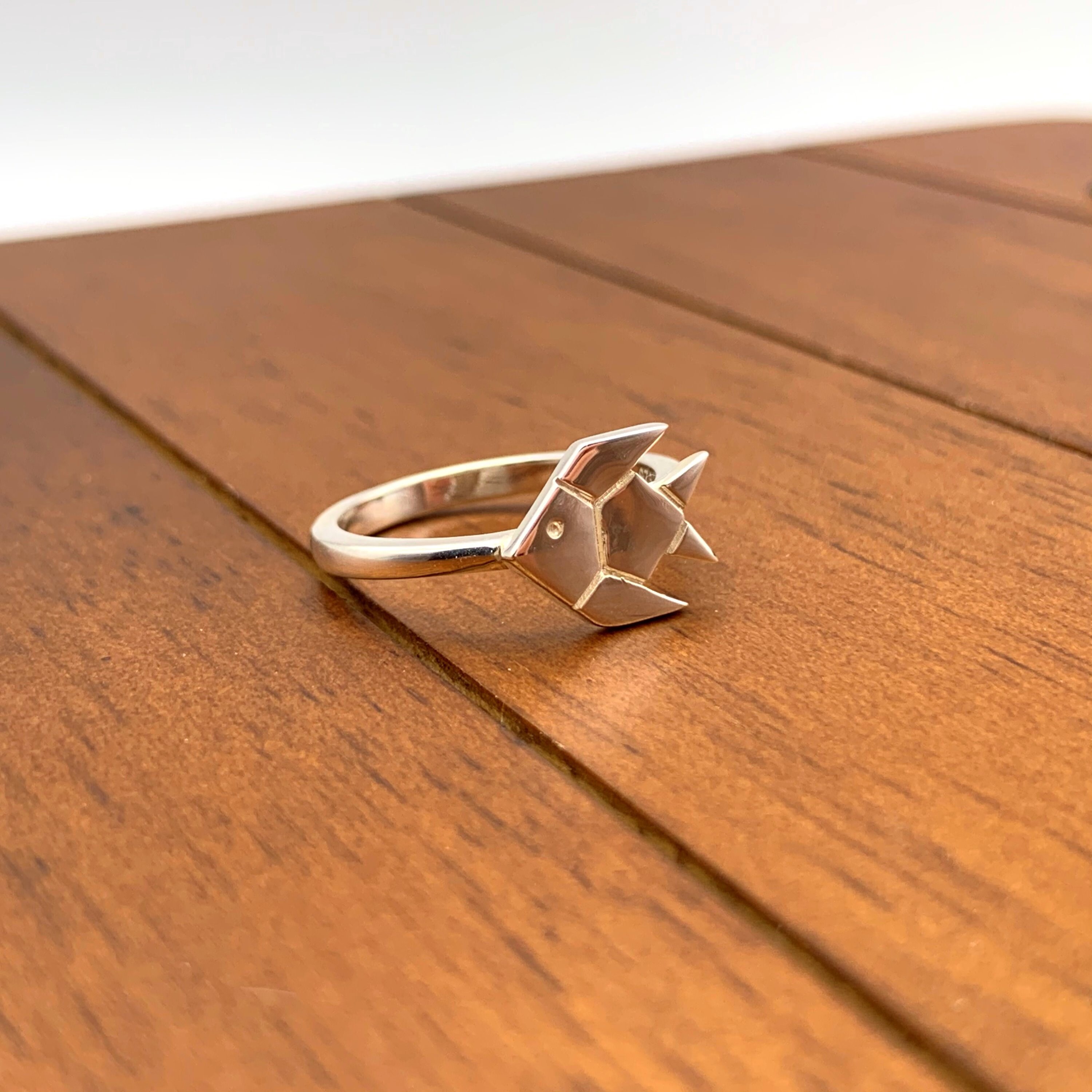 Silver Fish Ring 925 Sterling Silver Angelfish Ring - Etsy