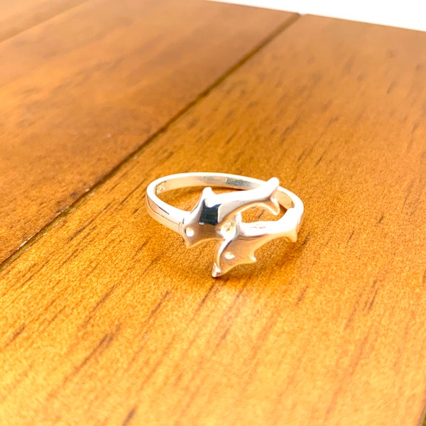 Dolphin Ring - Etsy