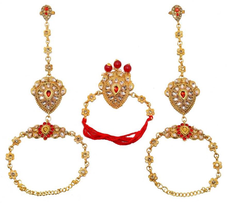 Indian Jewellery Bollywood Wedding Bridal Jodha Akbar Kundan - Etsy