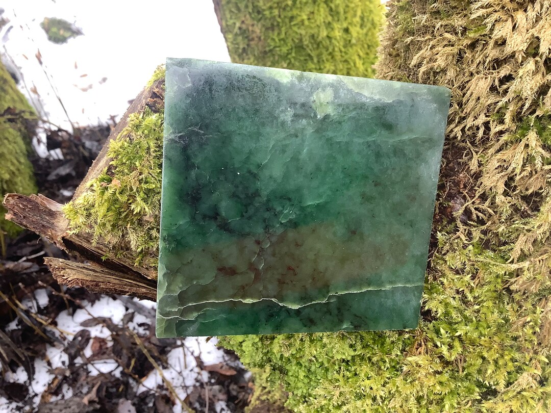 Nephrite Slab -jade/ Nephrite - Raw Jade - Jade Rough (nr 47) - Etsy