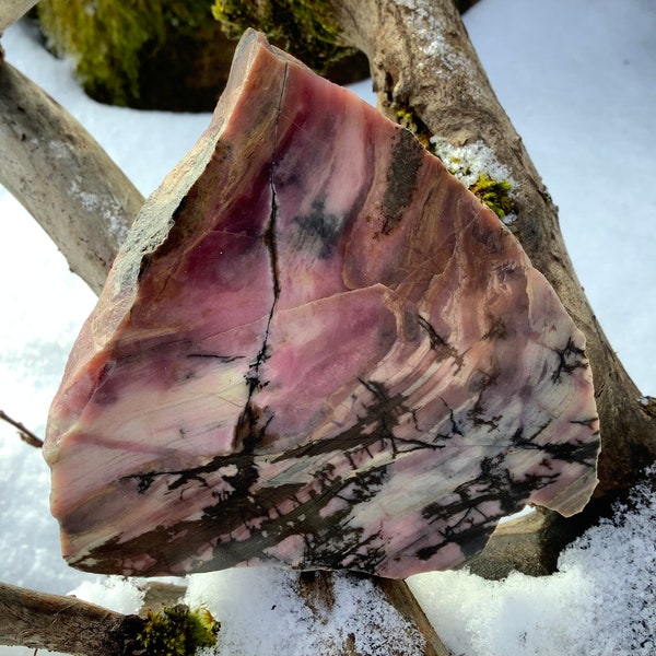 Large Pink Stone - Etsy