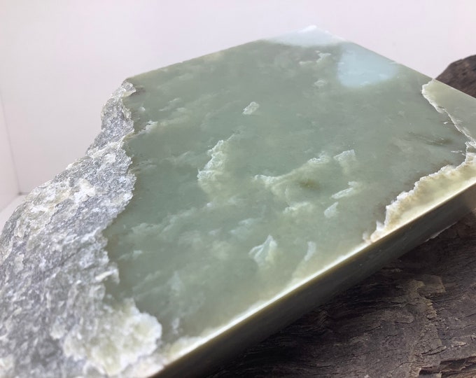 Nephrite Slab -jade/ Nephrite - Raw Jade - Jade Rough (nr 45) - Etsy