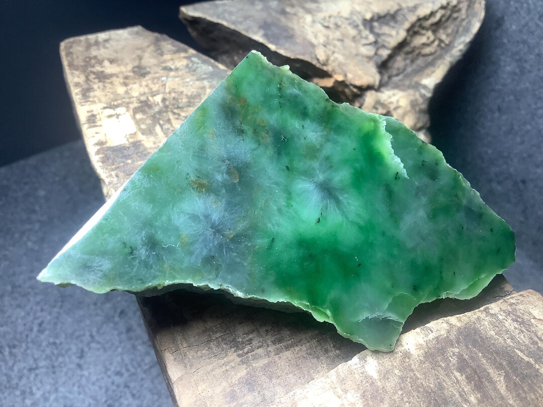 Nephrite Slab -jade/ Nephrite - Raw Jade - Jade Rough (nr 44) - Etsy