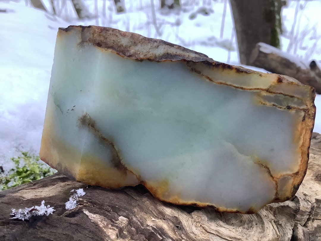 Nephrite Slab -jade/ Nephrite - Raw Jade - Jade Rough /+/ - Etsy