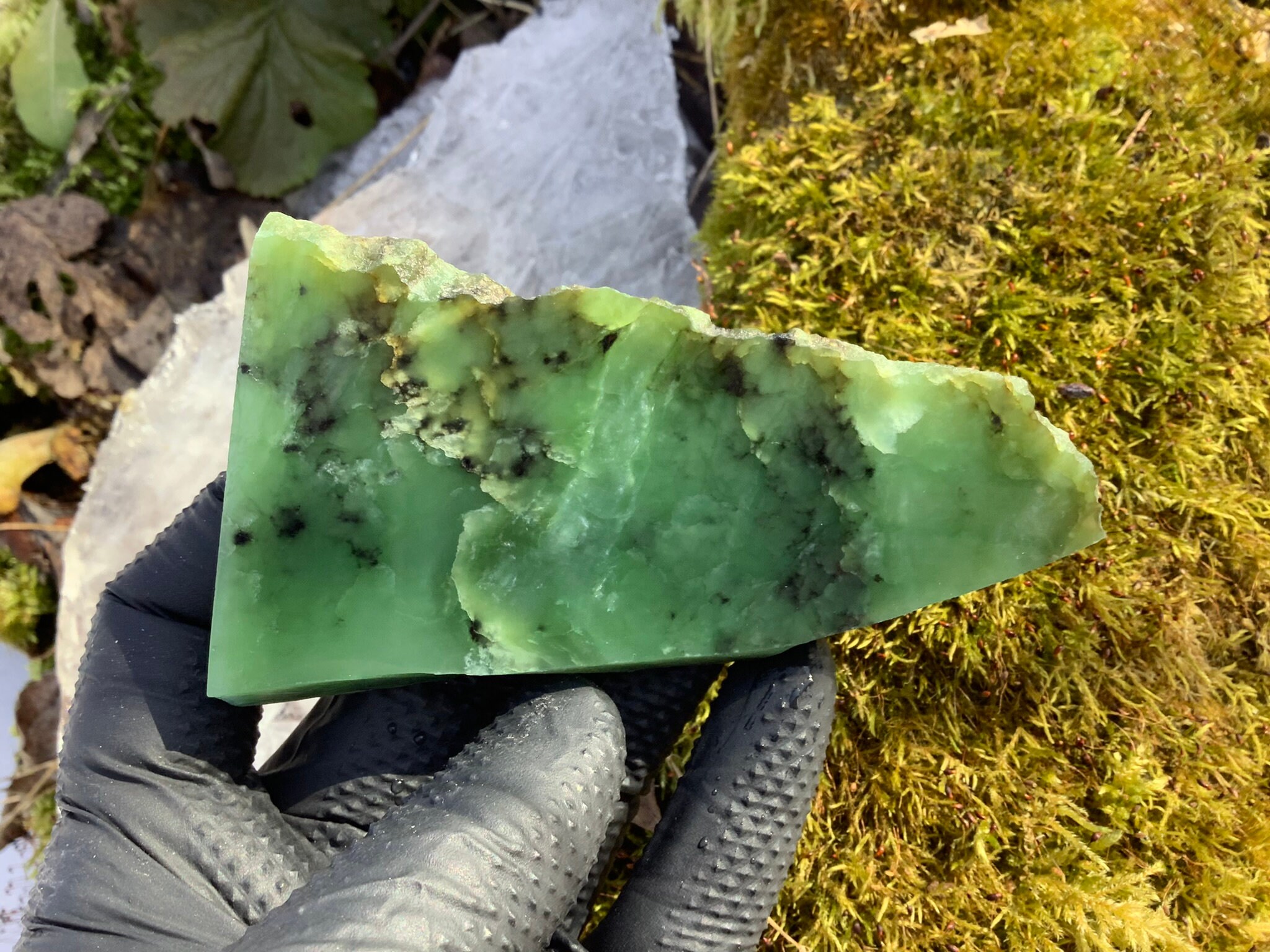Nephrite Slab -jade/ Nephrite - Raw Jade - Jade Rough ( Nr 72) - Etsy