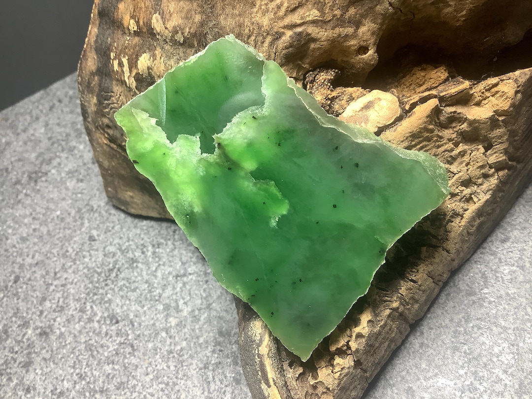 Nephrite Slab -jade/ Nephrite - Raw Jade - Jade Rough (nr 42) - Etsy