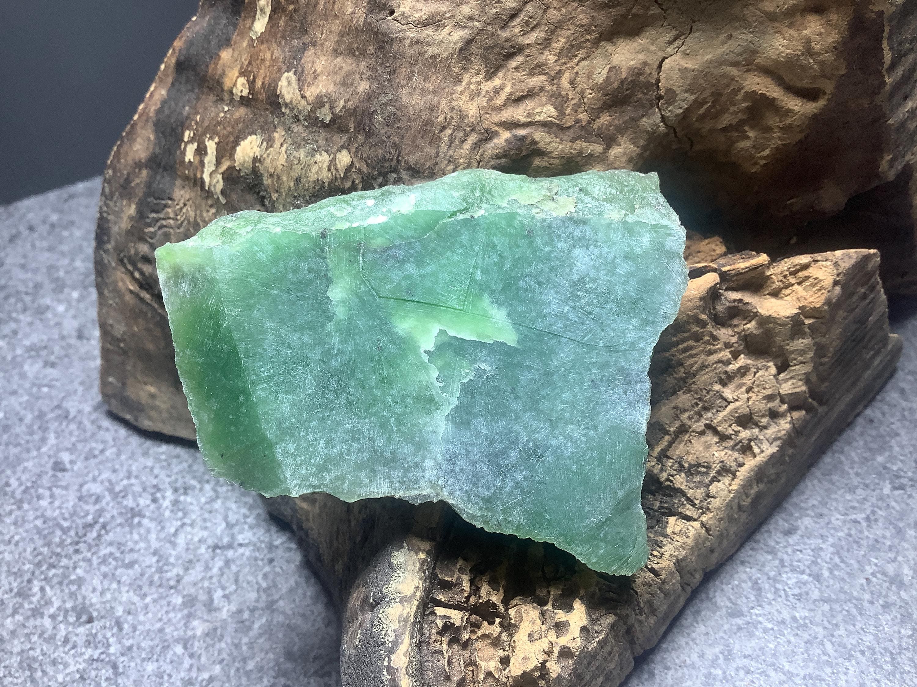 Nephrite Slab -jade/ Nephrite - Raw Jade - Jade Rough (nr 42) - Etsy