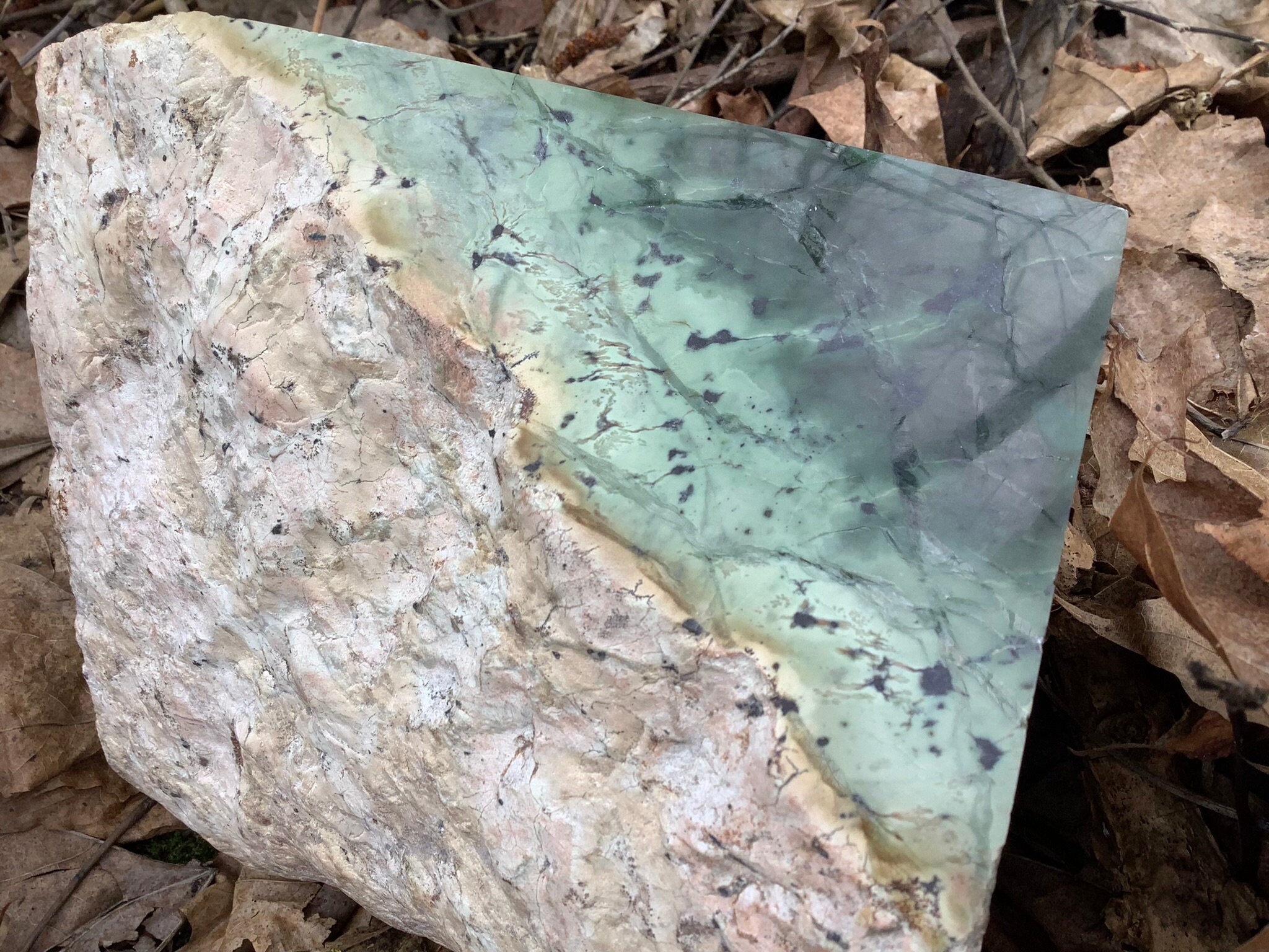 19,18 Lb Raw Jade - Jade Rough - Bar Jade - Rare Crystals Specimen . - Etsy