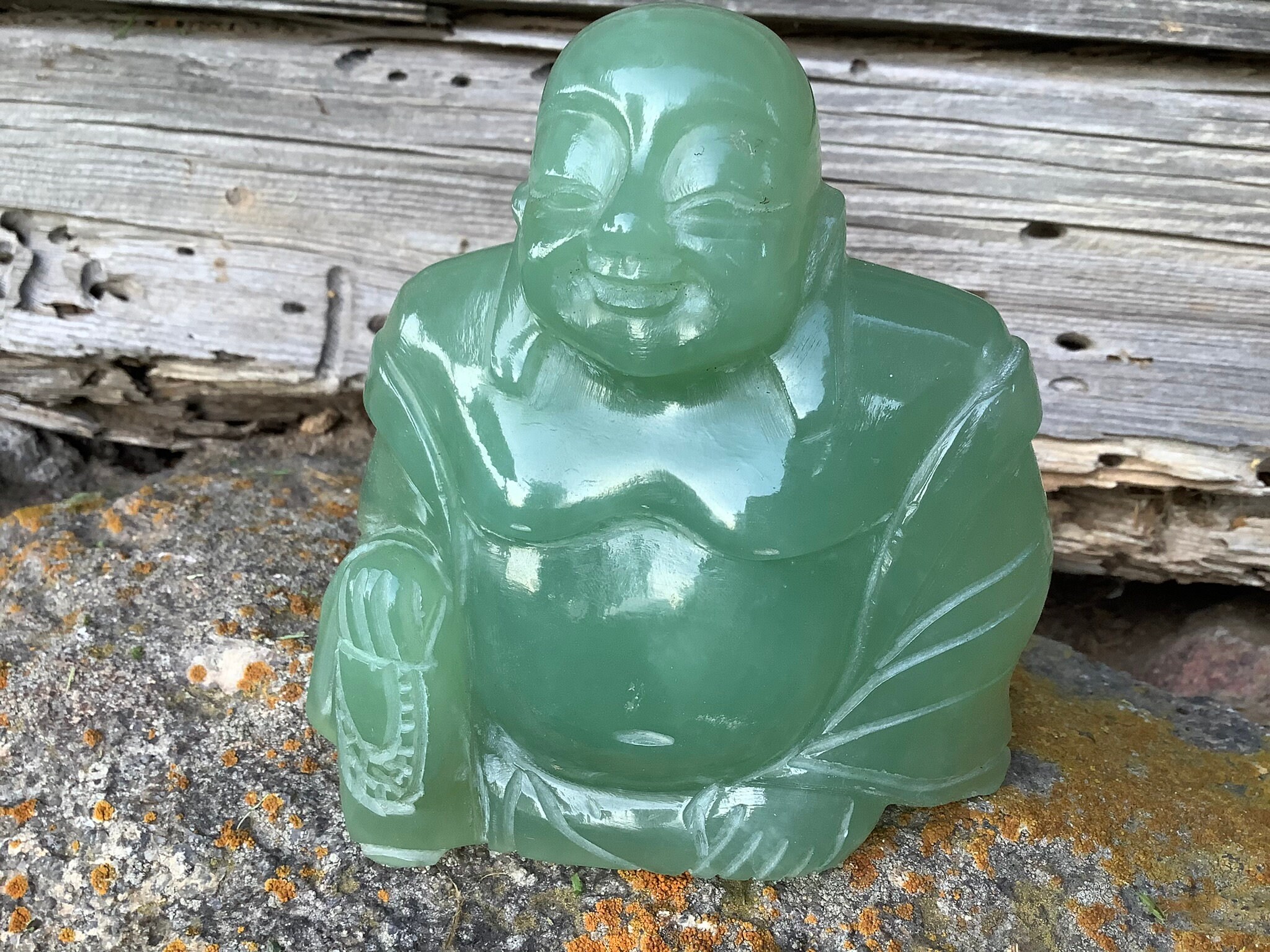 Nephrite Jade Buddha Gemstone Nephrite Jade Buddha - Etsy
