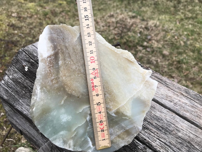 5.34 Lb Raw Jade Jade Rough Bar Jade Rare Crystals - Etsy