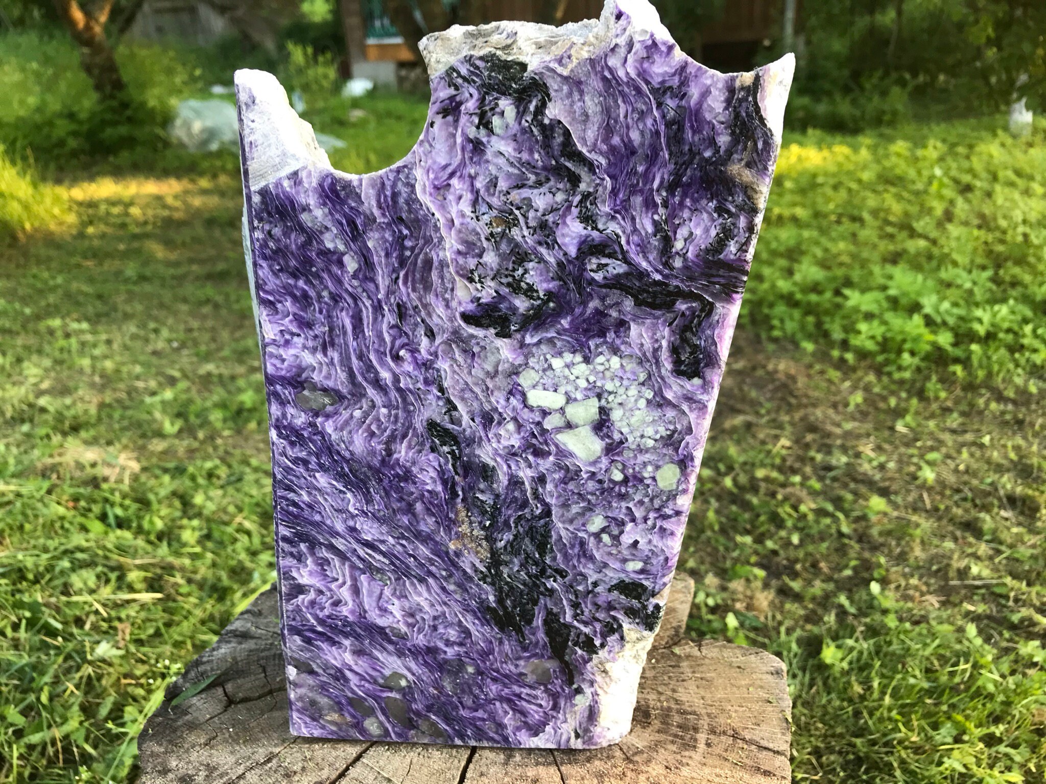 VERY BIG --- Charoite Slab - Etsy