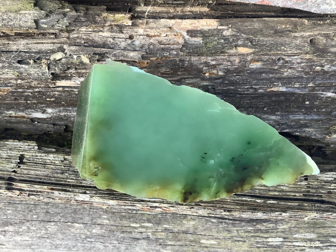 Nephrite Slab -jade/ Nephrite - Raw Jade - Jade Rough (nr 63) - Etsy