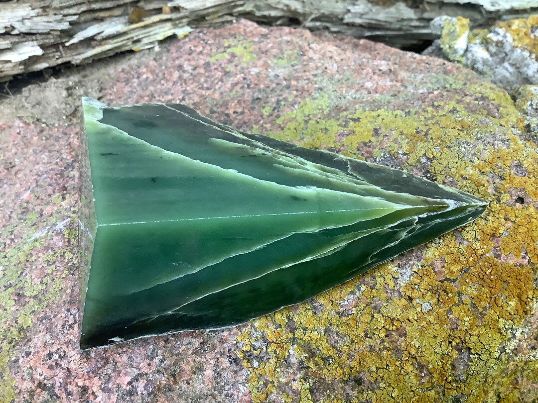 Polished Jade Sample From Buryatia (nr 2) - Etsy