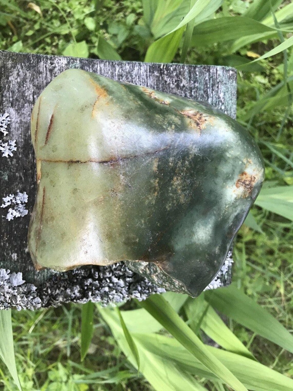 Raw Jade Jade Rough Bar Jade | Etsy