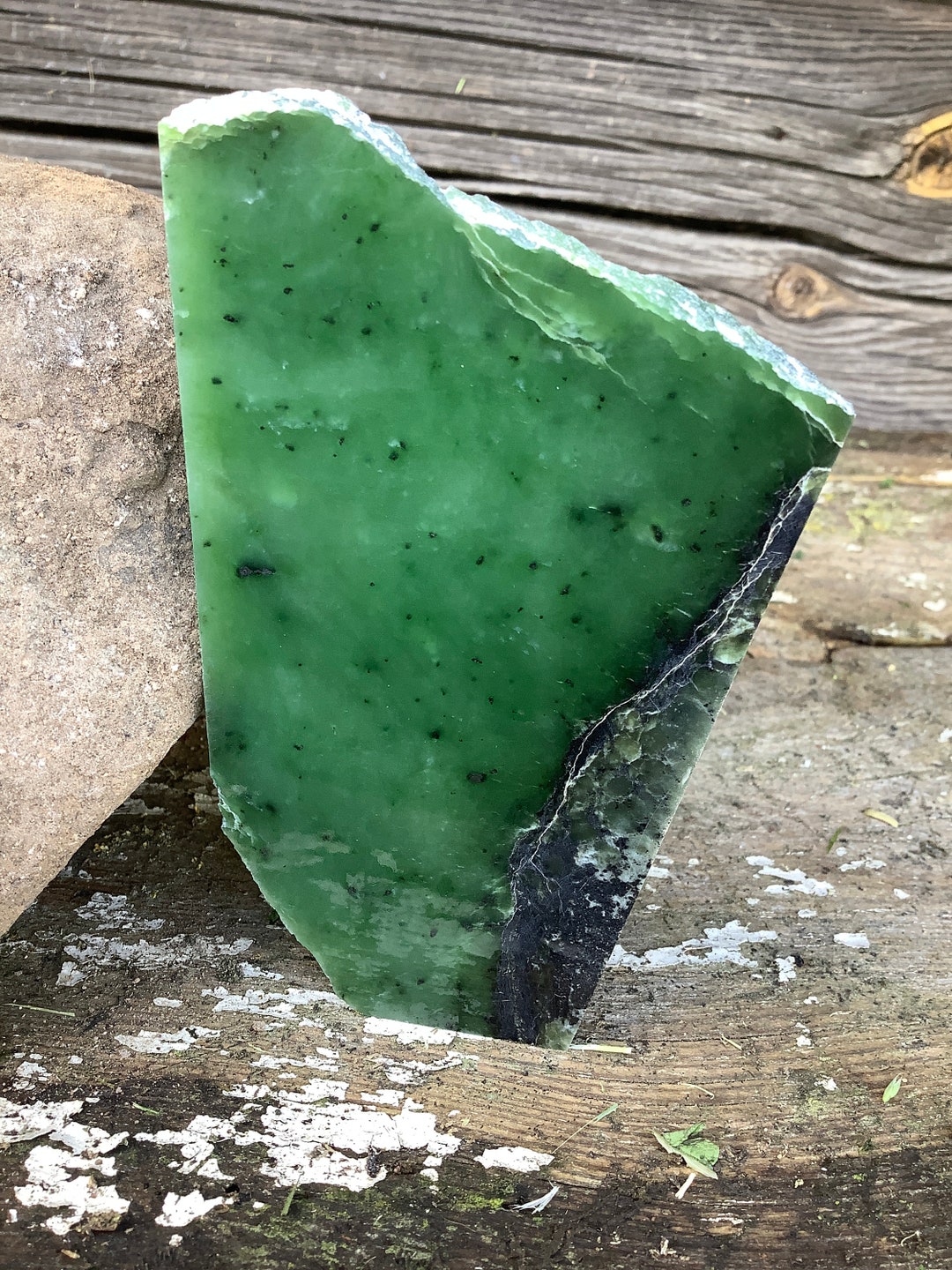 Polished Jade Sample From Buryatia (nr 12) - Etsy