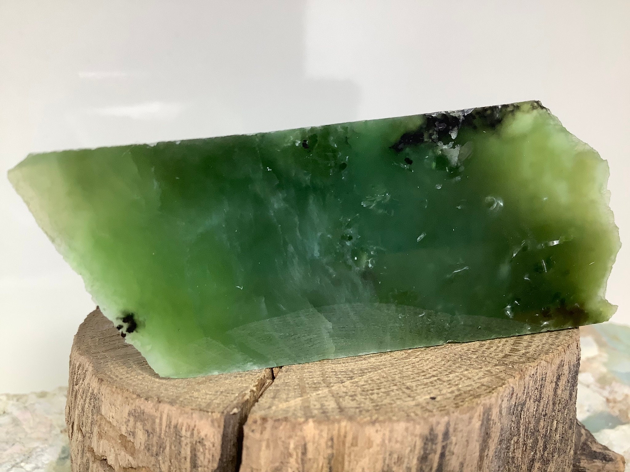 Nephrite Slab -jade/ Nephrite - Raw Jade - Jade Rough (nr 21) - Etsy